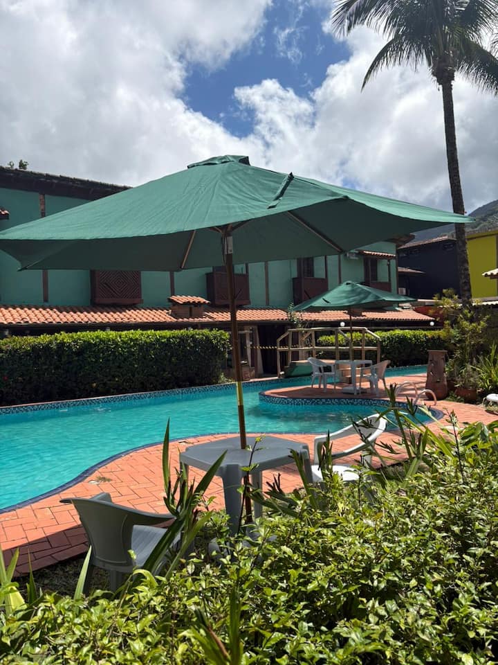 Maresias Family: Sobrado C/ Suíte, Piscina - São Sebastião