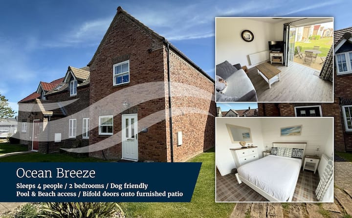 Ocean Breeze - Pool And Beach Access - Filey