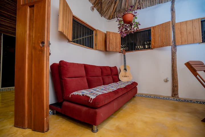 Cabaña En La Selva De Cozumel A/c - Cozumel