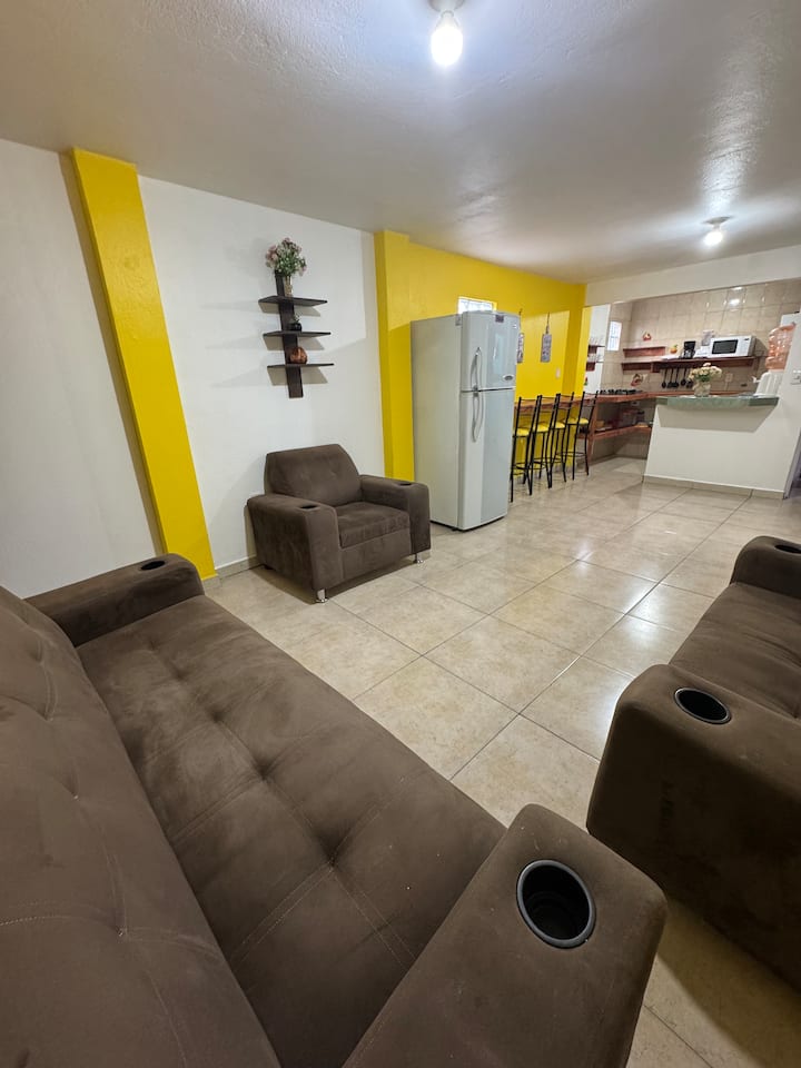 Neza Amarillo Depa Amueblado Comodo - Chimalhuacan