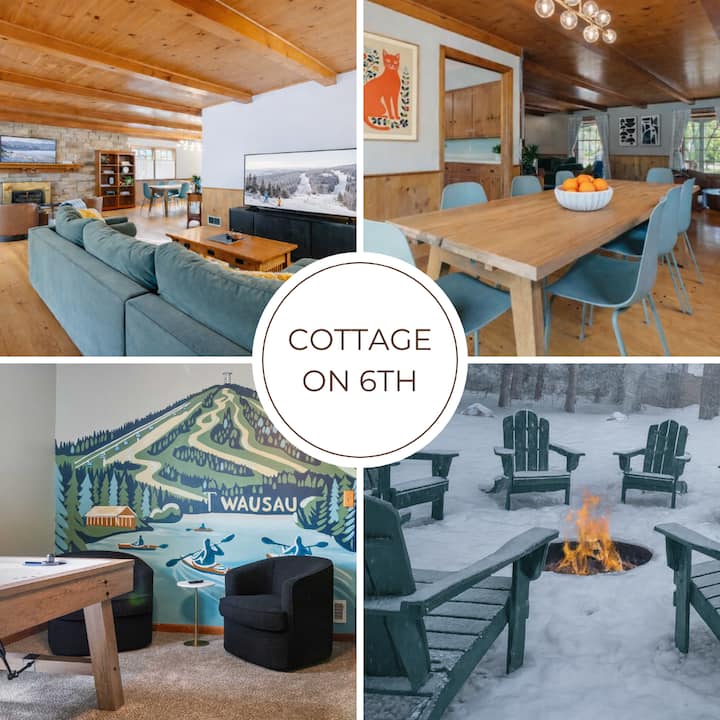 Game Room, Yard Games, & Bunks By Wisconsin River - Wausau, WI