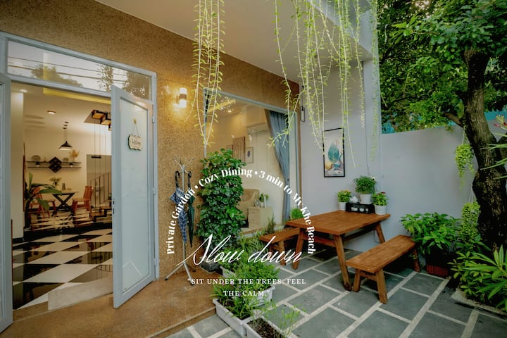 Cozy Stay I Healing Home I 3 Mins To My Khe Beach - Da Nang