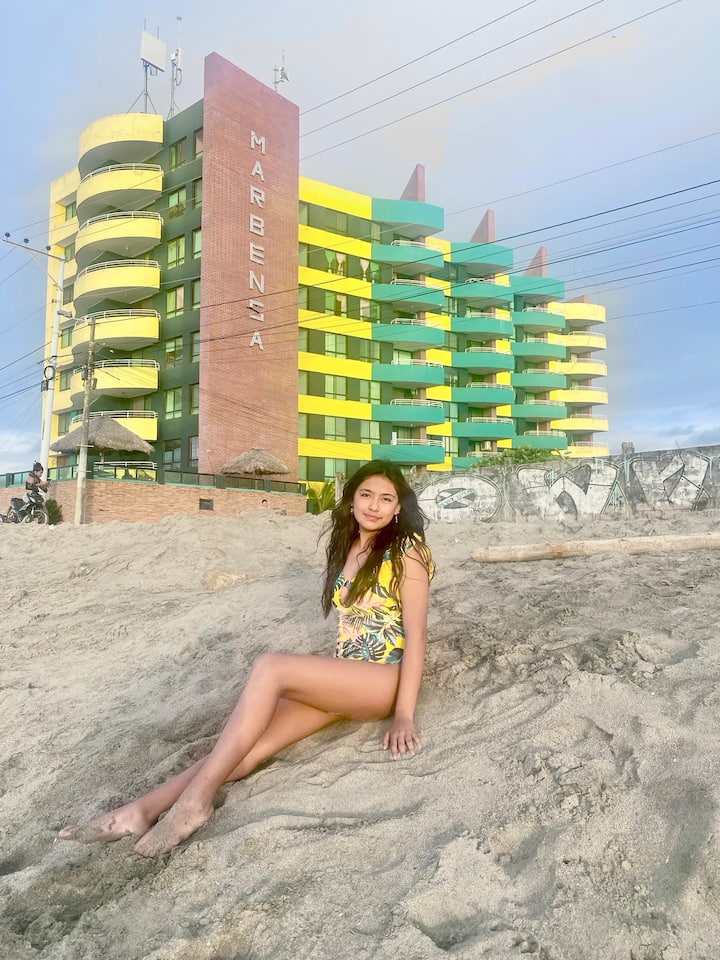 Lindo Departamento Frente Al Mar - Atacames