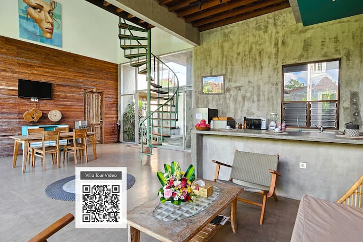 Lj Villa - 4br Tropical Retreat In Heart Of Canggu - Bali