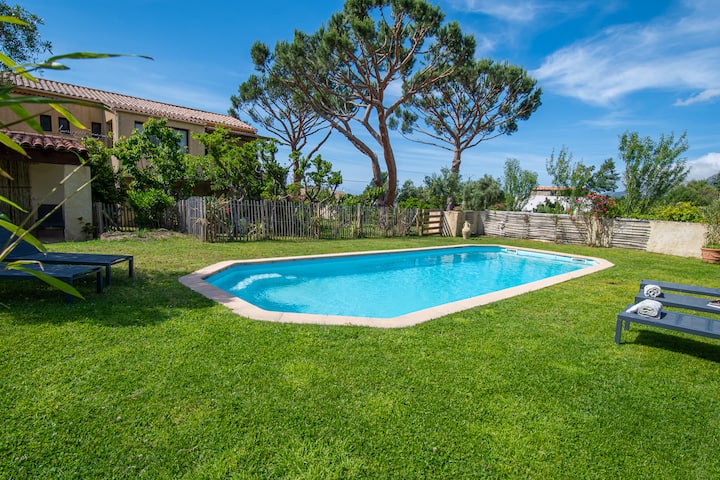 Elda Appart Rez De Jardin Et Piscine Chauffée à - Calvi