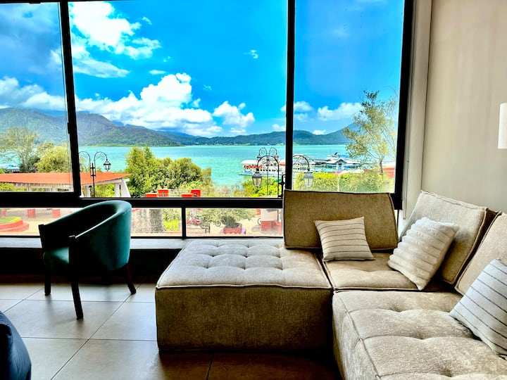 Hermoso Loft Plaza Valle, Frente Al Lago 2 - Valle de Bravo