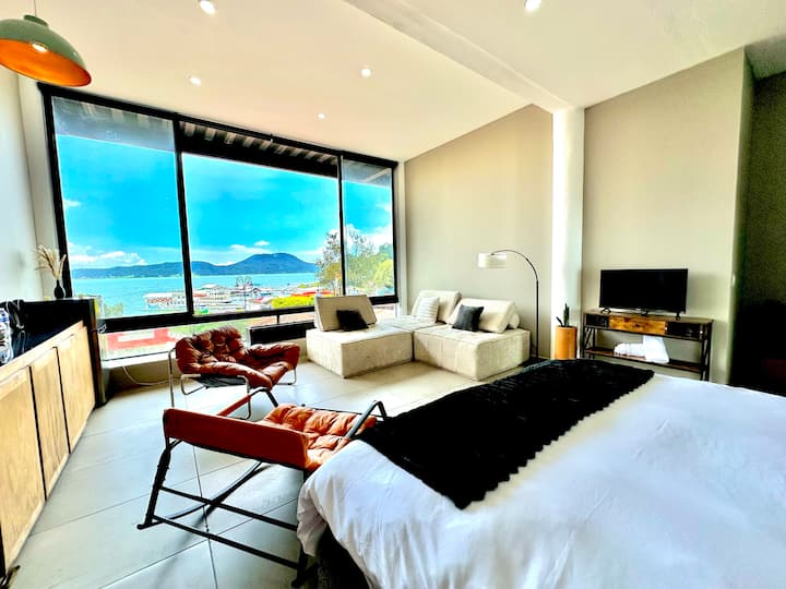 Hermoso Loft En Plaza Valle Frente Al Lago 3 - Valle de Bravo