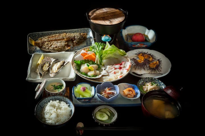 【1泊2食付き】豪華うにしゃぶ夕食プラン(2名〜8名) - Kamaishi