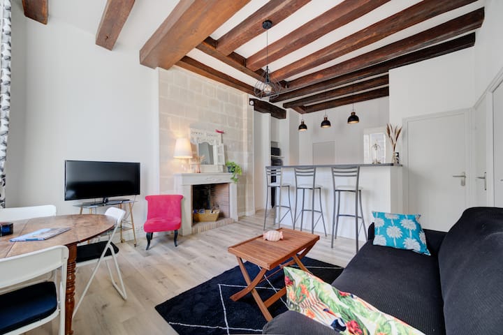 Trois Pièces De Charme Plein Centre De Tours - 투르