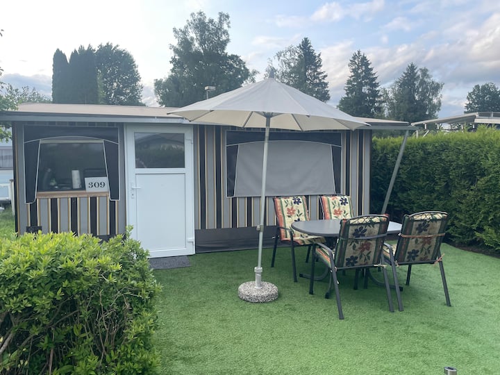 Entspannter Urlaub Auf Einem Campingplatz - Augsburg