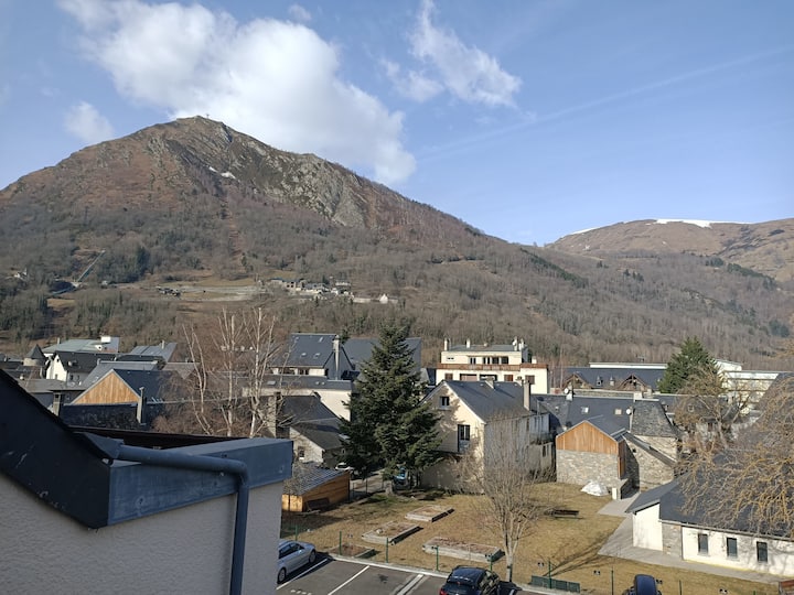 T2 Rénové-centre Village-vue Imprenable - Saint-Lary-Soulan