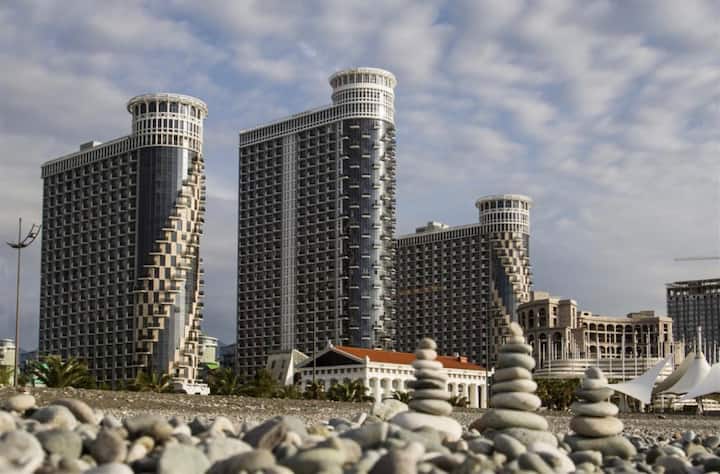 Aprt With Marvelous Sea View - Batumi