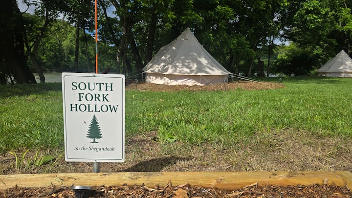 South River Farm South Fork Hollow - Yurt On River - Front Royal, VA