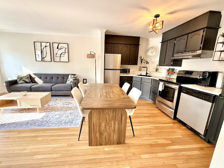 Modern 2br |City Condo + Balcony - 聖約翰