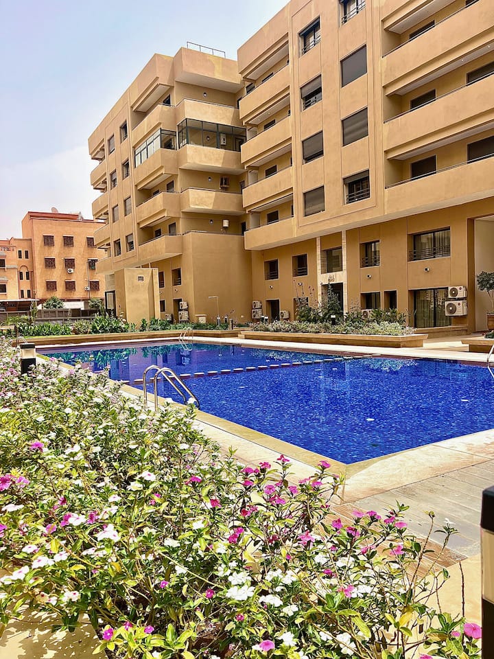 Appart Neuf : Piscine & Parking 15mn Jemaa El Fna - Maroc
