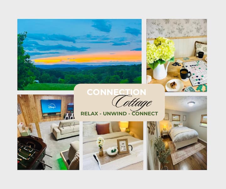 Slice Of Heaven: Mt Views, 85” Tv, Arcade, Pool - Jefferson City, TN
