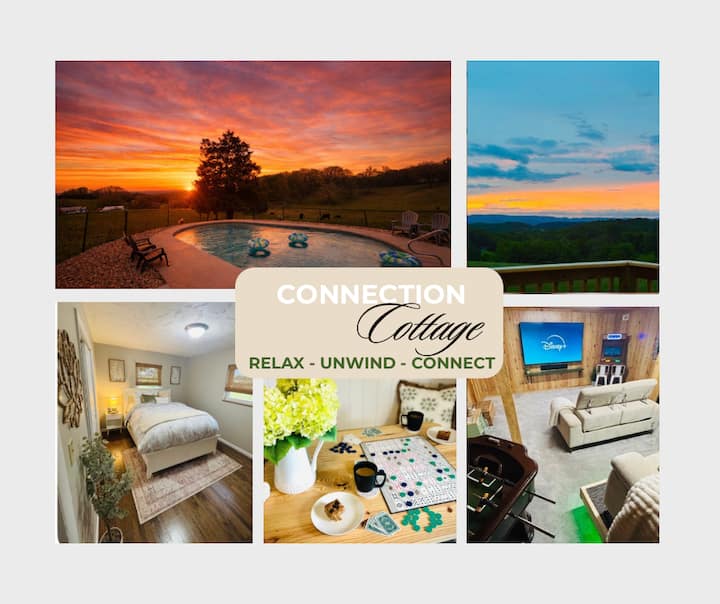 Slice Of Heaven: Mt Views, 85” Tv, Arcade, Pool - Morristown, TN
