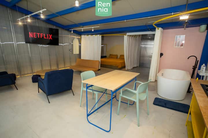 Penthouse Multicolor* Tipo Loft Cercano Al Telmex. - Guadalajara