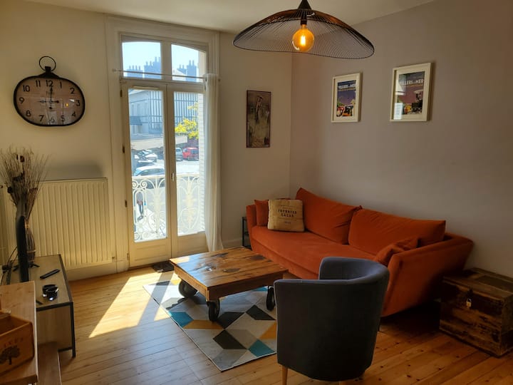 Magnifique 3 Pièces Hypercentre à 200m De La Plage - Auberville