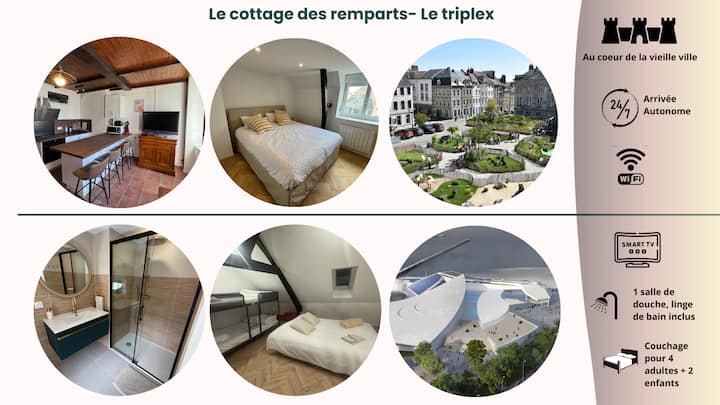 Le Cottage Des Remparts Le Triplex - Boulogne-sur-Mer