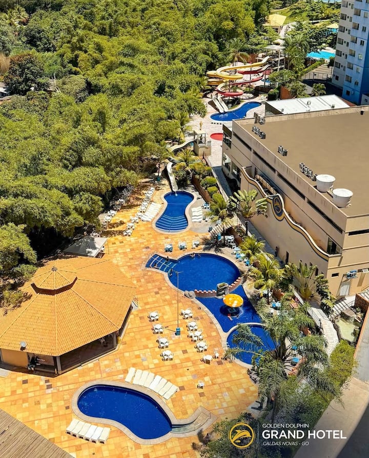 Apartamento Golden Dolphin Grand Hotel - Caldas Novas
