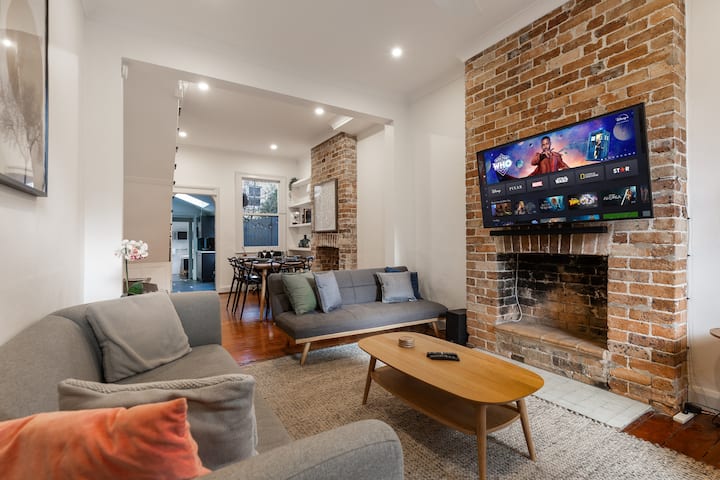 Charme Urbain à Surry Hills | 2&nbsp;Chambres, Cour, Balcon - Sydney