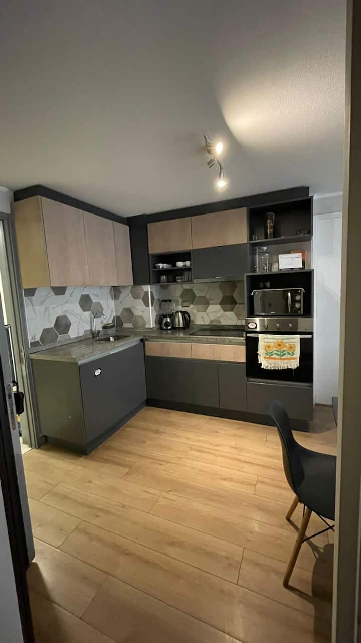 Departamento Amoblado Santiago 1. Estacionamiento - Valparaíso Region