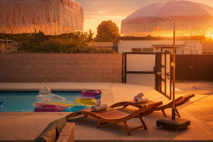 [Top Plck] Chic 4br Pool Villa | Hot Tub | Arcade - Los Angeles, CA