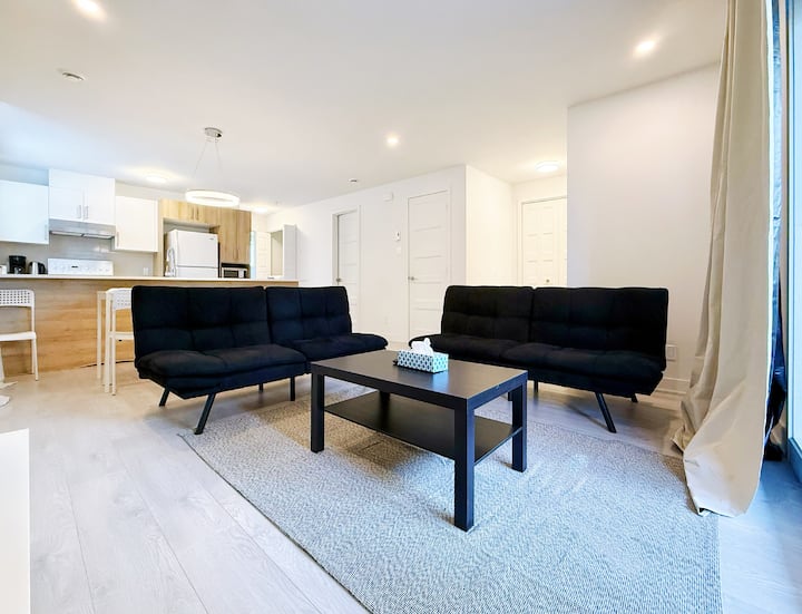 Airy 2br | Comfort Near Shops & Green Space - Longueuil