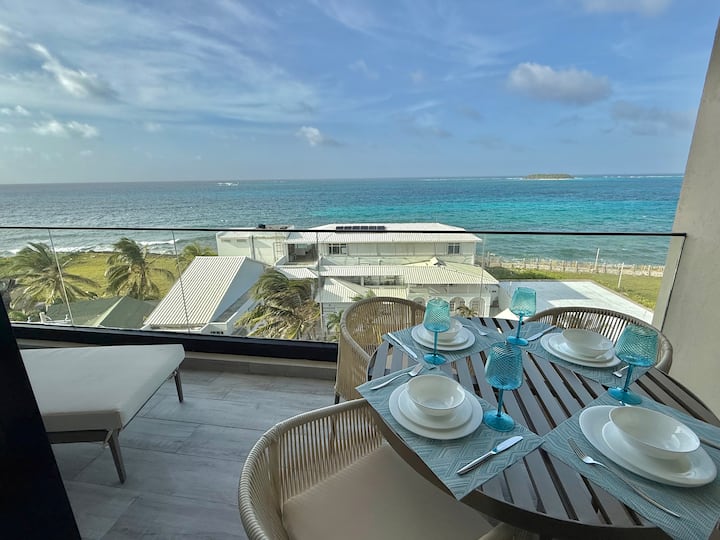 Exclusive Almare Sea View With Balcony Near Beach - San Andrés