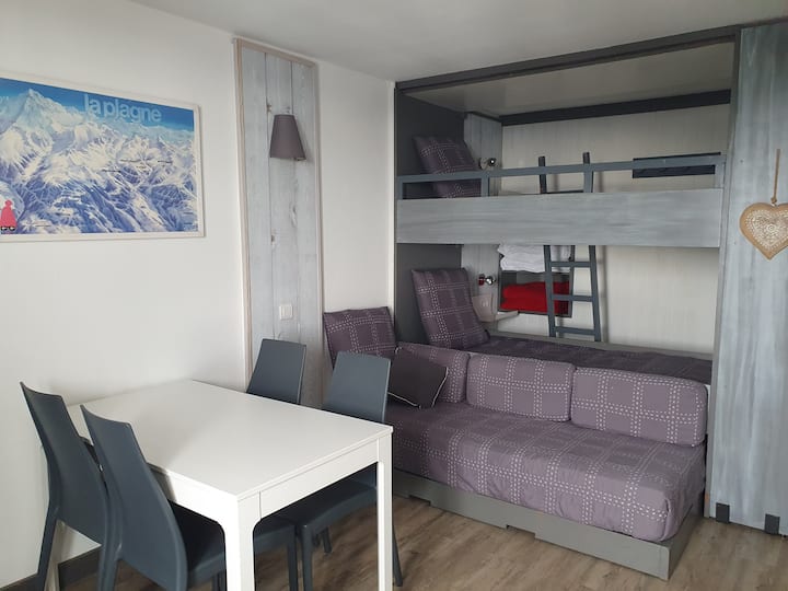 Studio Aime2000 La Plagne 4/5pers. Pied Des Pistes - La Plagne