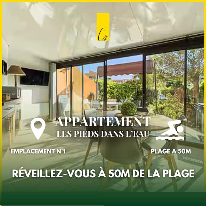 Le Splendide : Plage à 50m, Clim, Terrasse - La Londe-les-Maures