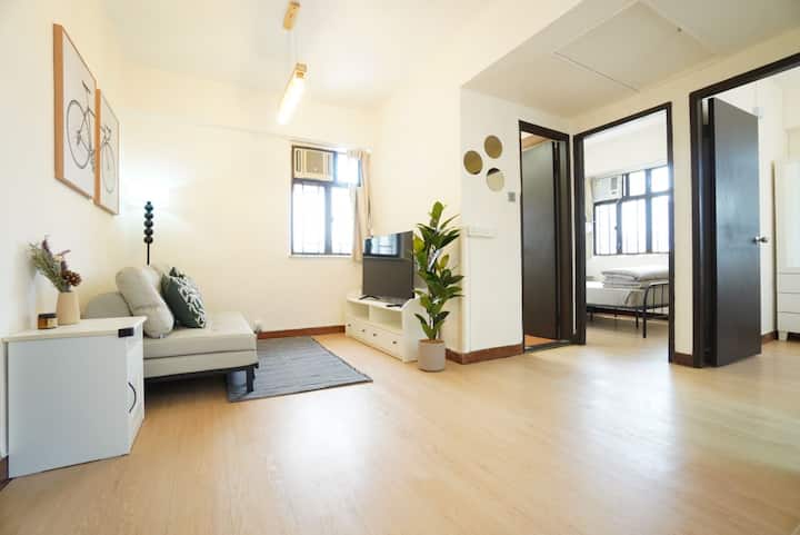 (Yk)九晨 Mongkok Serene 2 Bedrooms 旺角兩房兩廳日系悠居 - - Hong Kong