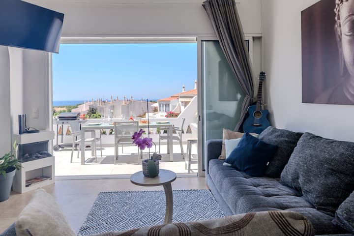 Sea View, Bbq, Parking, Beach In Porches - Algarve - Porches