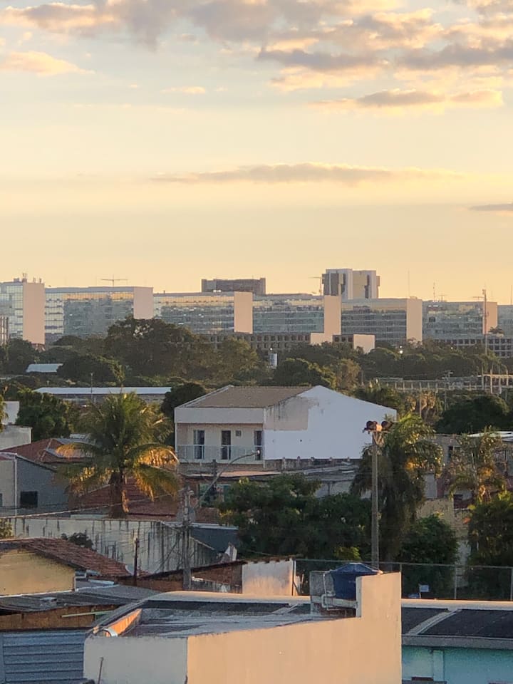 Vista Incrível Triplex, No Centro De Brasília - Brasilien