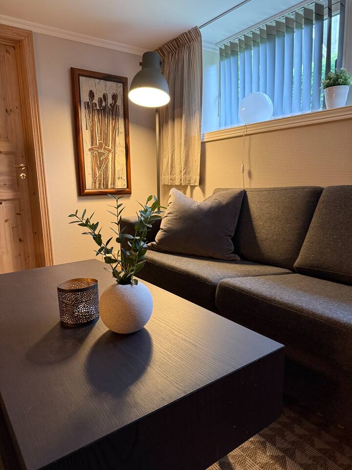 Koselig Kjellerleilighet På Lund - Kristiansand