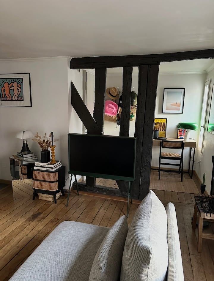 Appartement 2 Pièces Proche Place Des Vosges - Place d'Italie