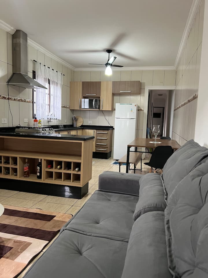 Casa Na Praia  Com áRea Gourmet - Santos State