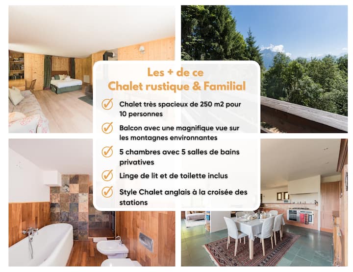 Chalet L'arba - Ecrin à La Croisée Des Stations - Sallanches