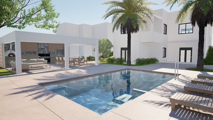 Kosnian Villa With Jeep Renegade Suv Hybrid - Kos