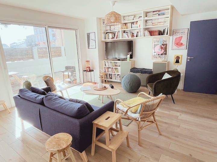 Maison Neuve • 100m Plage & Forêt • Clim - Mimizan
