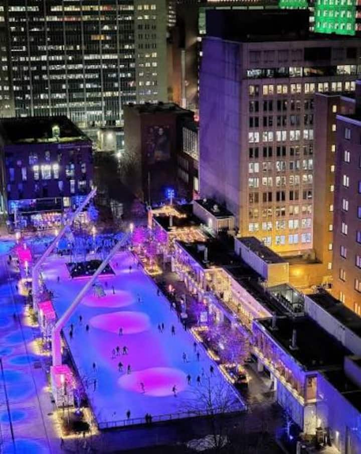 Studio Terrasse Privée - Quartier Des Spectacles - Montreal