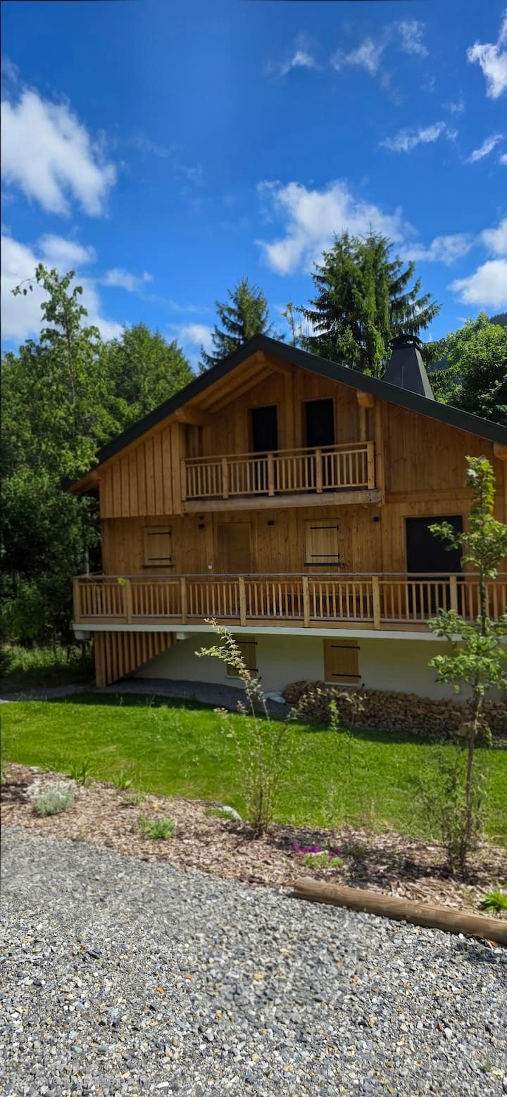 Chalet Neuf Cosy Et Familial,  Mont-blanc, Jardin. - Saint-Gervais-les-Bains