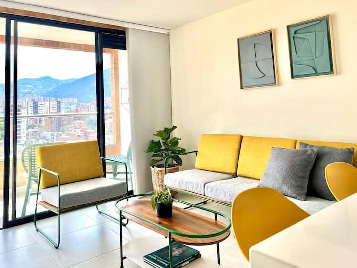 2br City And Mountains View - Vento Molino 903 - Medellín, Colombia