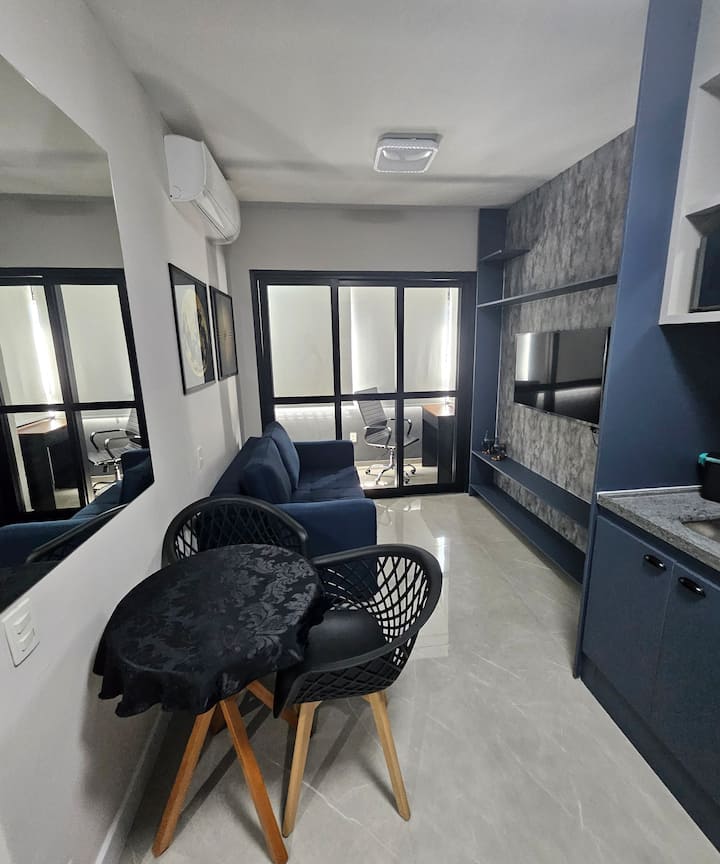 Apto Moema Completo Quarto + Sala Cozinha - Moema