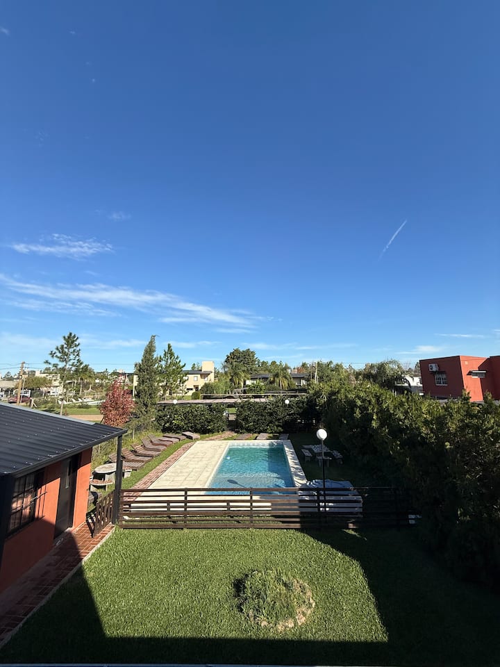 Bungalows Familiar Con Piscina En Pueblo Belgrano - Gualeguaychú