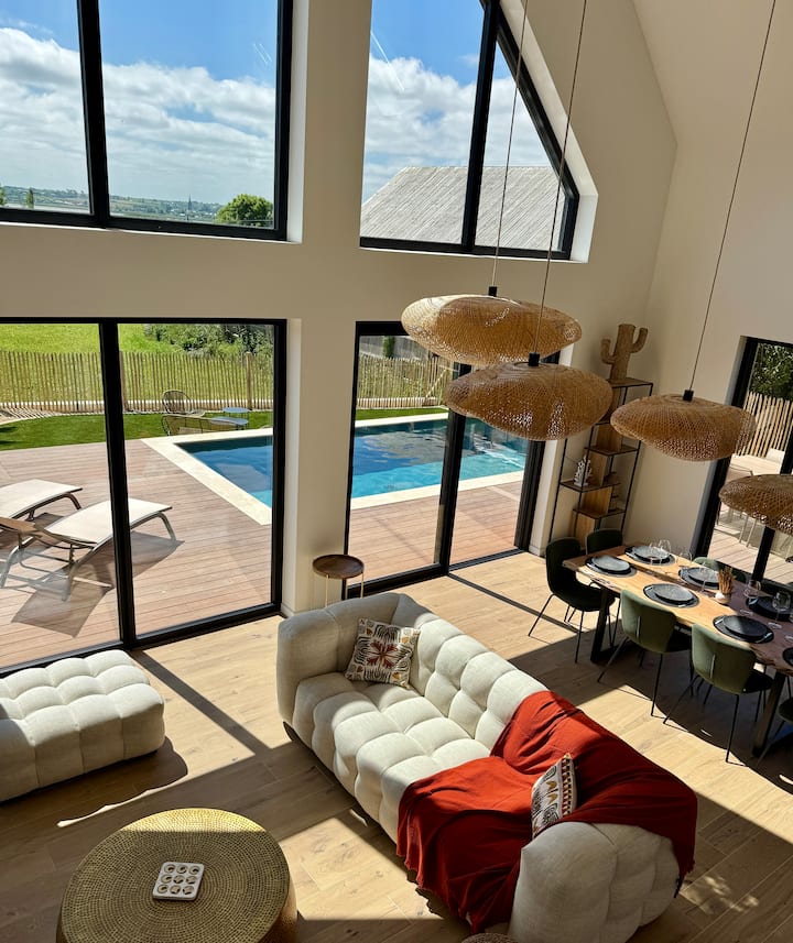 Villa Avec Piscine Chauffée Proche Des Plages - Finistère