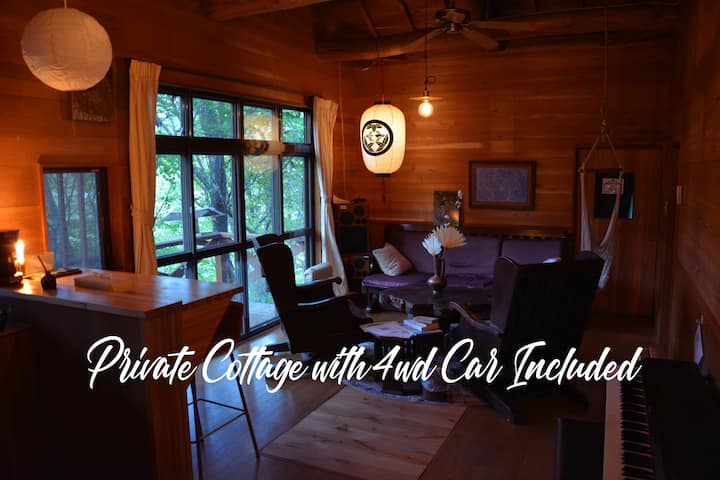 Nagano Togakushi Private Forest Cabin With 4wd Car - Nagano