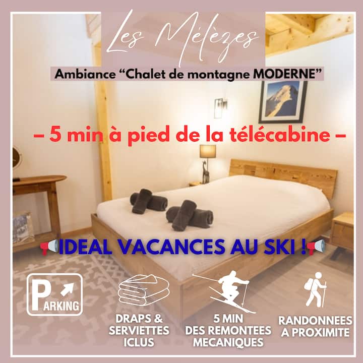 Les Melèzes -Idéal Vacances Au Ski-pied Des Pistes - Thollon-les-Mémises