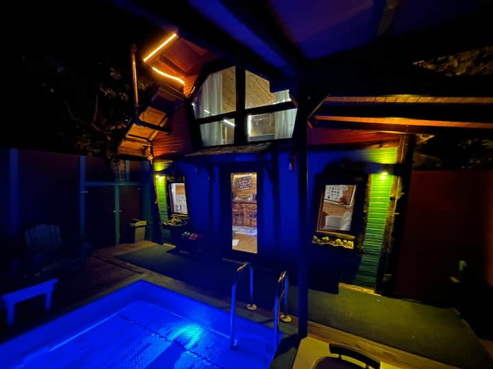 Havuzlu Jakuzili Ve Göl Manzaralı Mavi Masal Evi - Sapanca